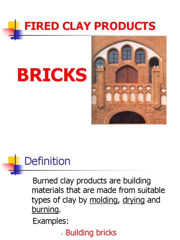 Bricks | PDF | Brick | Clay