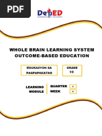 ESP 10 Module 5 Lesson | PDF