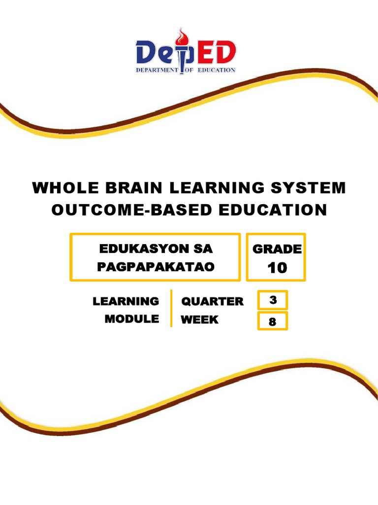 Esp Grade 10 Q3 Week 8 | PDF