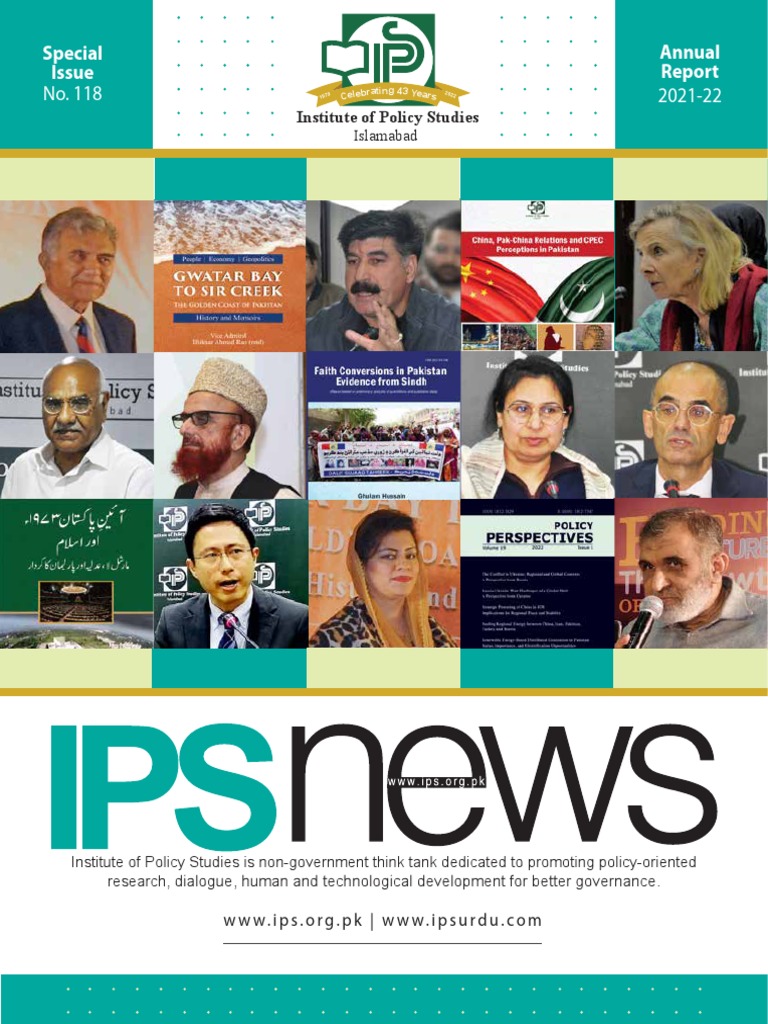 Special Issue of IPS News No. 118 / Annual Report 2021-22 | PDF ...