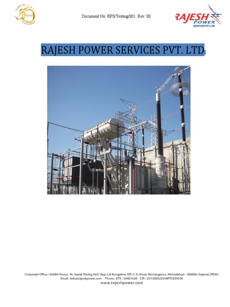 Testing Procedure Part-I | PDF | Technology & Engineering