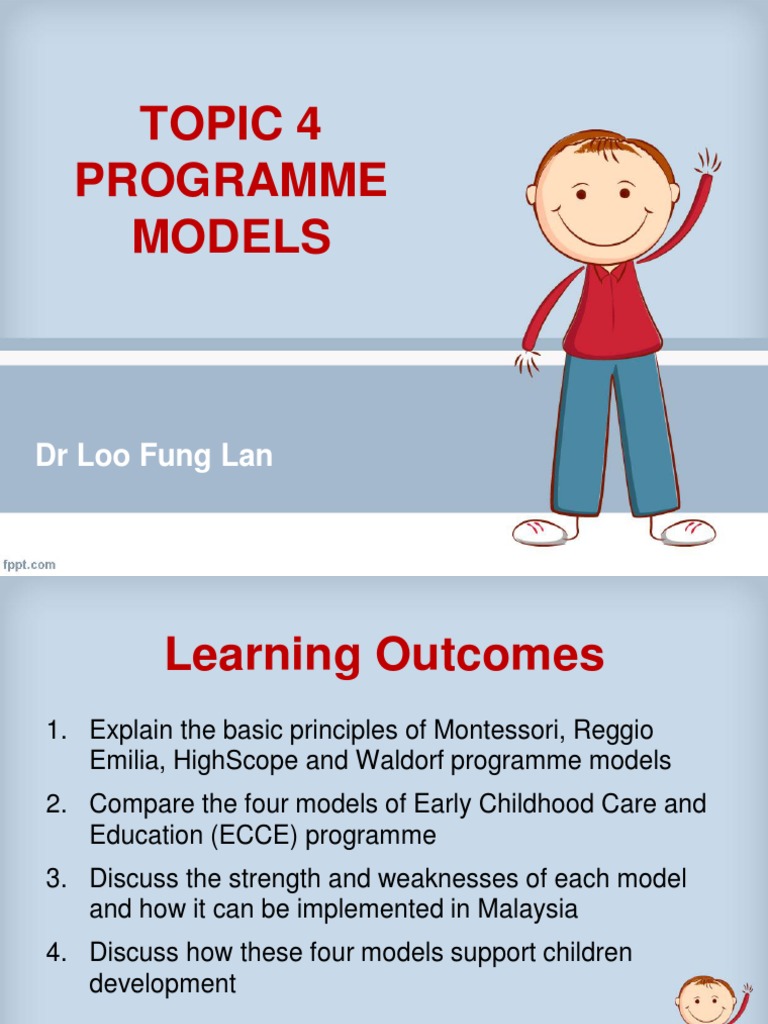 HBEC1103 - Topic 4 - Programme Models | PDF | Montessori Education ...