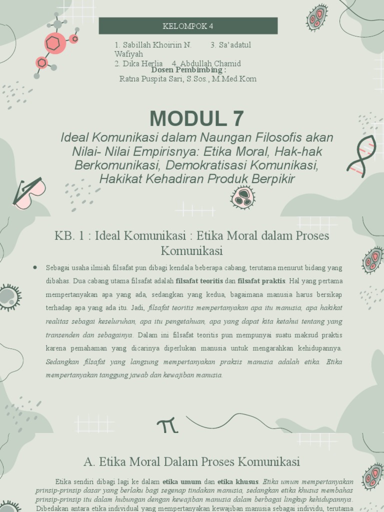 K4 MODUL 7 | PDF