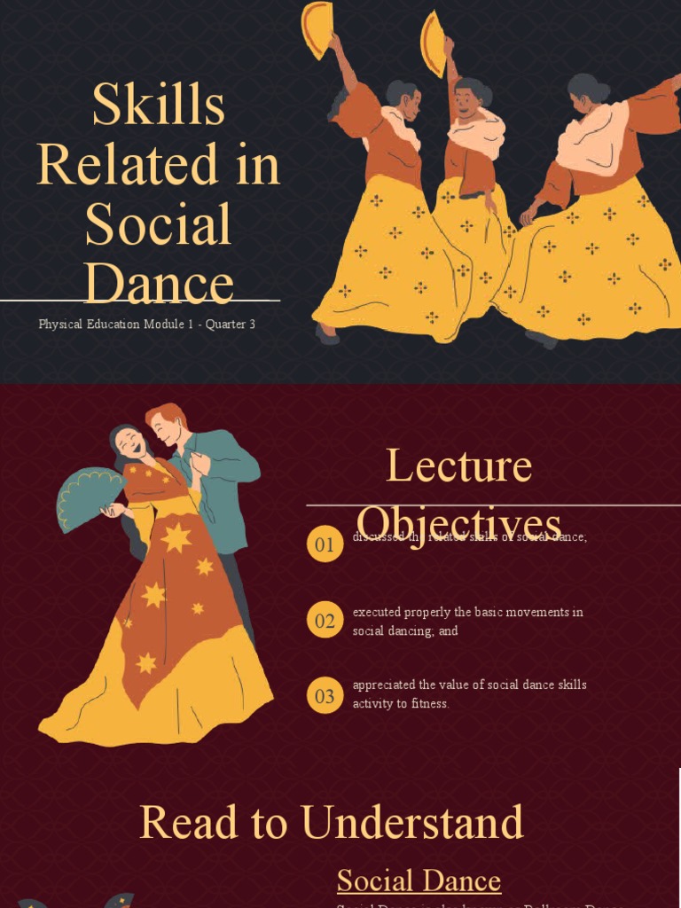 PE M1 Skills Related in Social Dance | PDF | Ballroom Dance ...