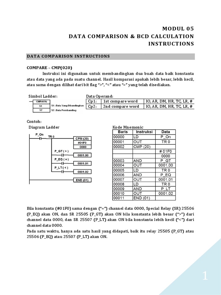 Eksp - PLC - Pertemuan 5 | PDF