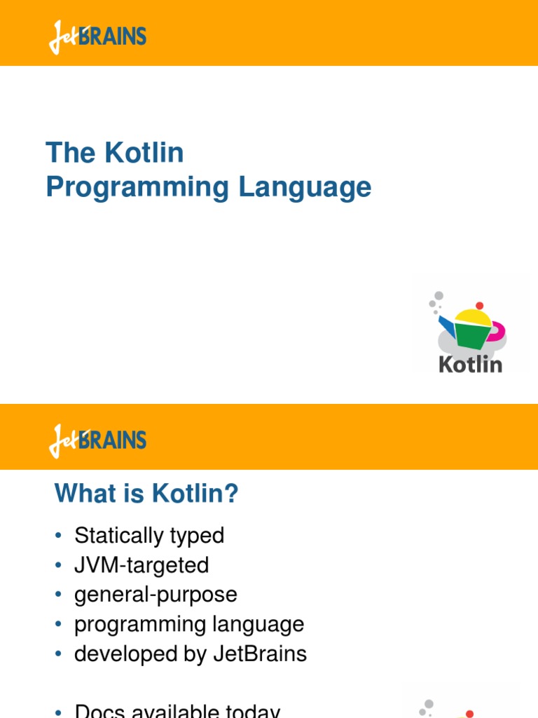 6-Kotlin Programming Language | PDF | Teaching Methods & Materials ... 6-Kotlin Programming Language | PDF | Teaching Methods & Materials ...