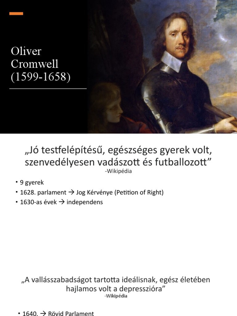 Oliver Cromwell | PDF