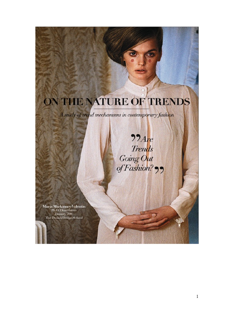 2010 - ON-THE-NATURE-OF-TRENDS-Mackinney-Valentin | PDF