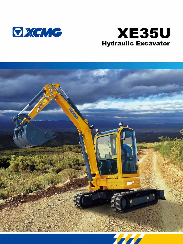 Brochure XCMG XE35U | PDF | Engines | Manufactured Goods