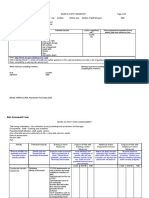 Kitchen Risk Assessment Example | PDF | Risk Assessment | Hazards