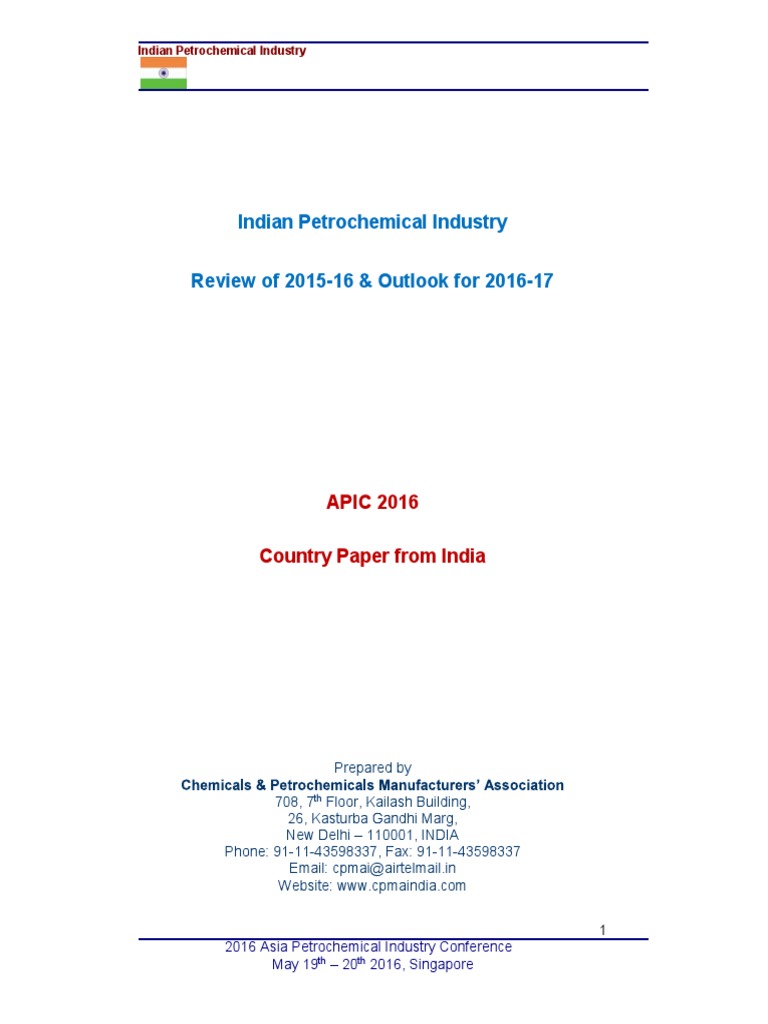 Apic 2016 - Part 1 | PDF | Balance Of Payments | Economic Growth