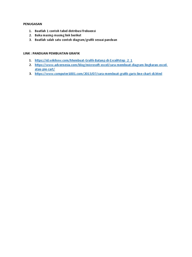 PENUGASAN Penyajian Data | PDF