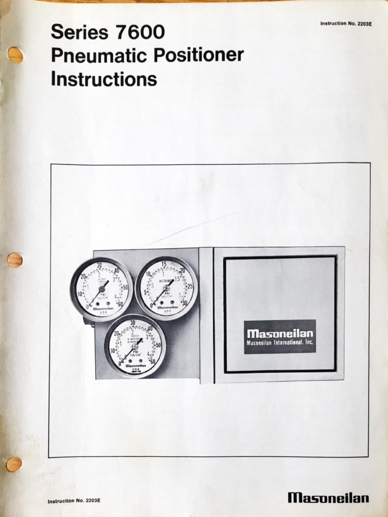 Camflex 1 Positioner | PDF