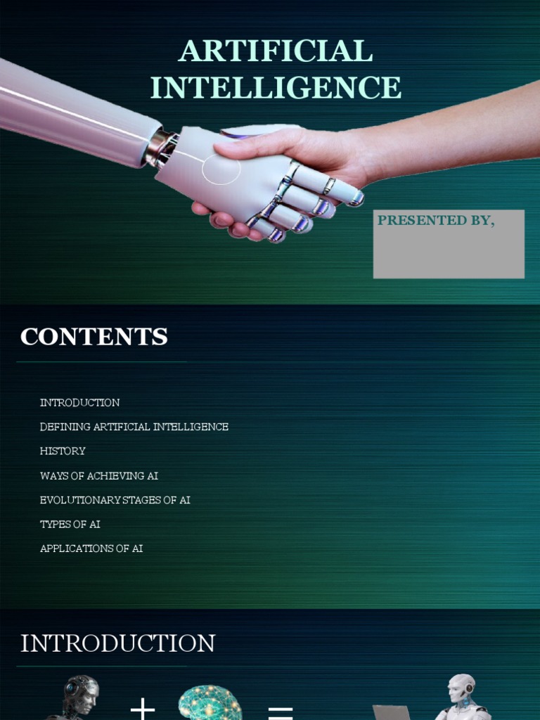 Artificial Intelligence | PDF