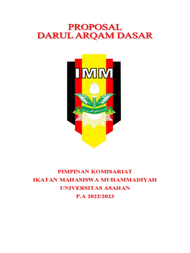 Proposal DAD Universitas Asahan | PDF