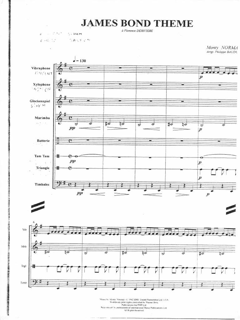 James Bond Score | PDF