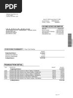 PayPal Bank Statement | PDF | Pay Pal | Deposit Account