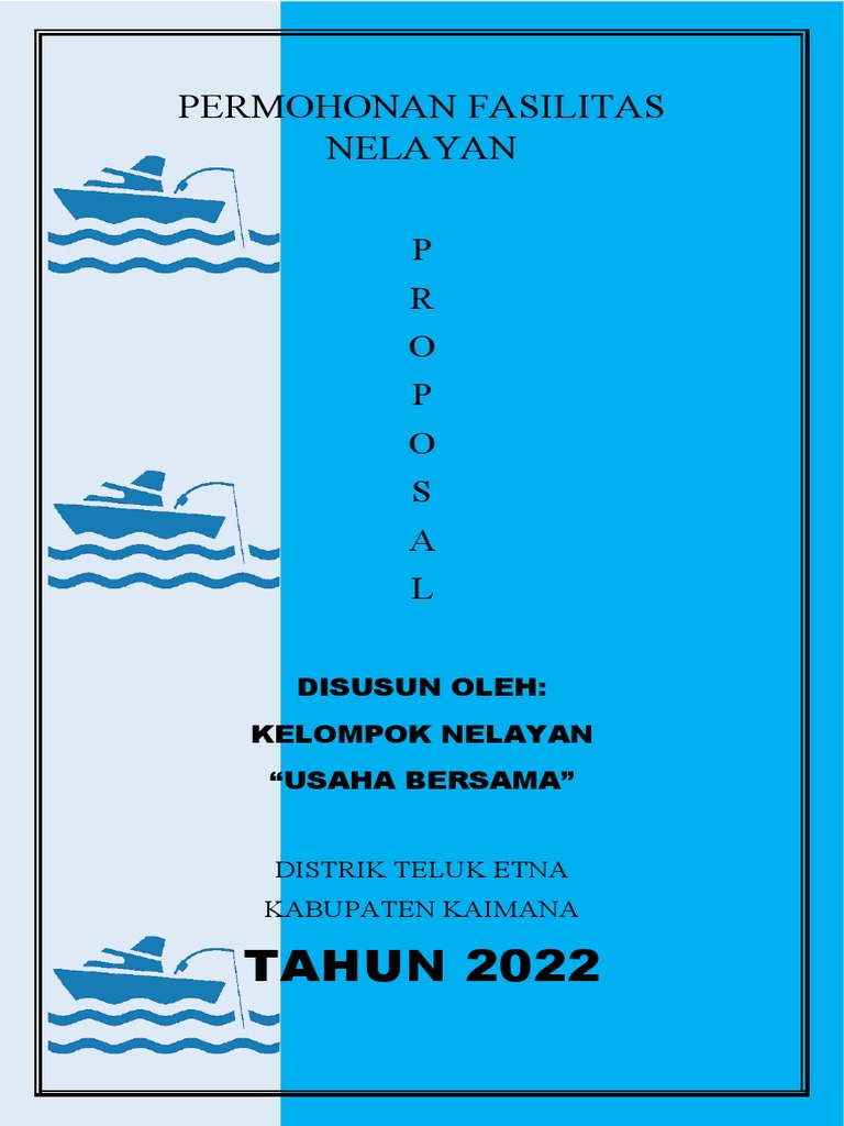 Cover Proposal Nelayan | PDF
