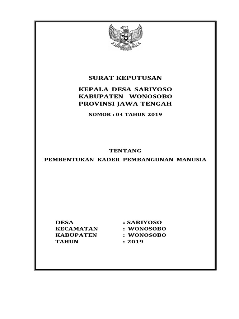 SK KPM | PDF | Karier & Perkembangan | Ilmu Sosial