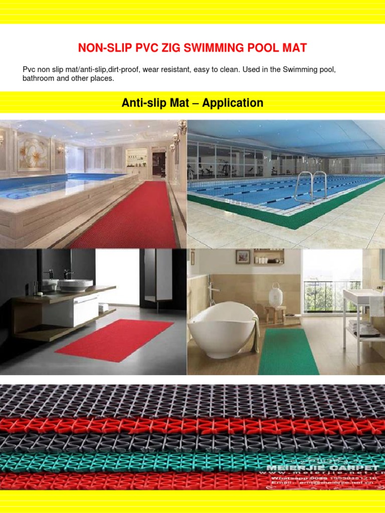 Anti-Slip Rubber Mat - Data Sheet | PDF