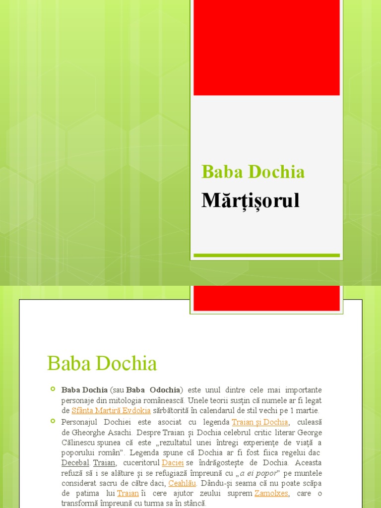 Baba Dochia | PDF