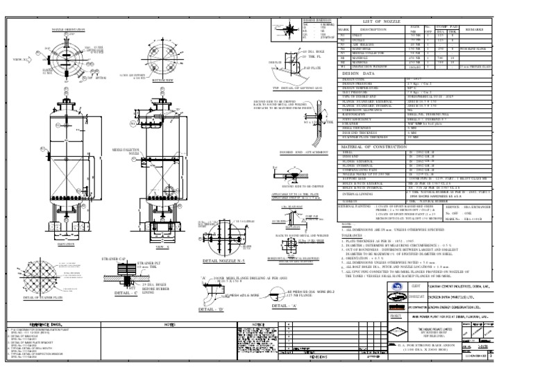Design and Construction Details of a Torispherical Dish End Nozzle with ...