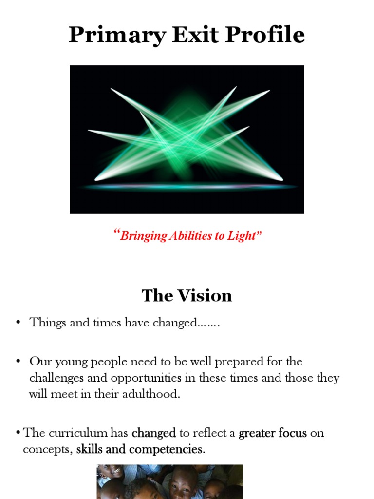 Primary Exit Profile Public Consultation Presentation | Download Free ...