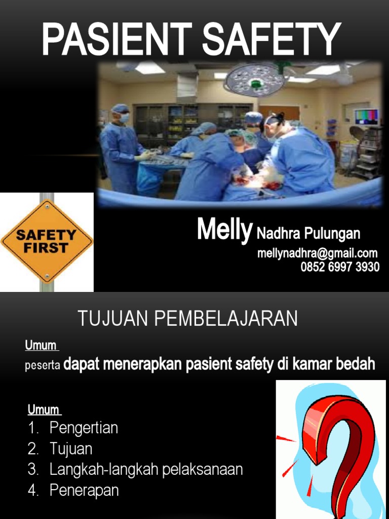 Pasient Safety | PDF