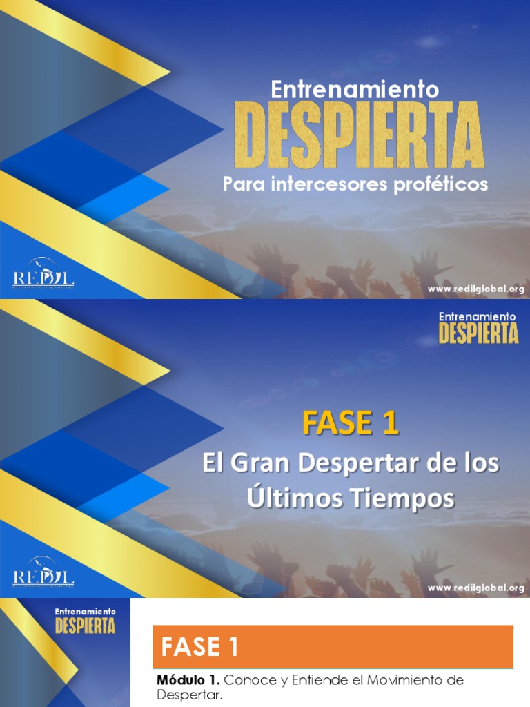 LAMINAS Módulo 1 F1 - Conoce y Entiende El Gran Despertar | PDF