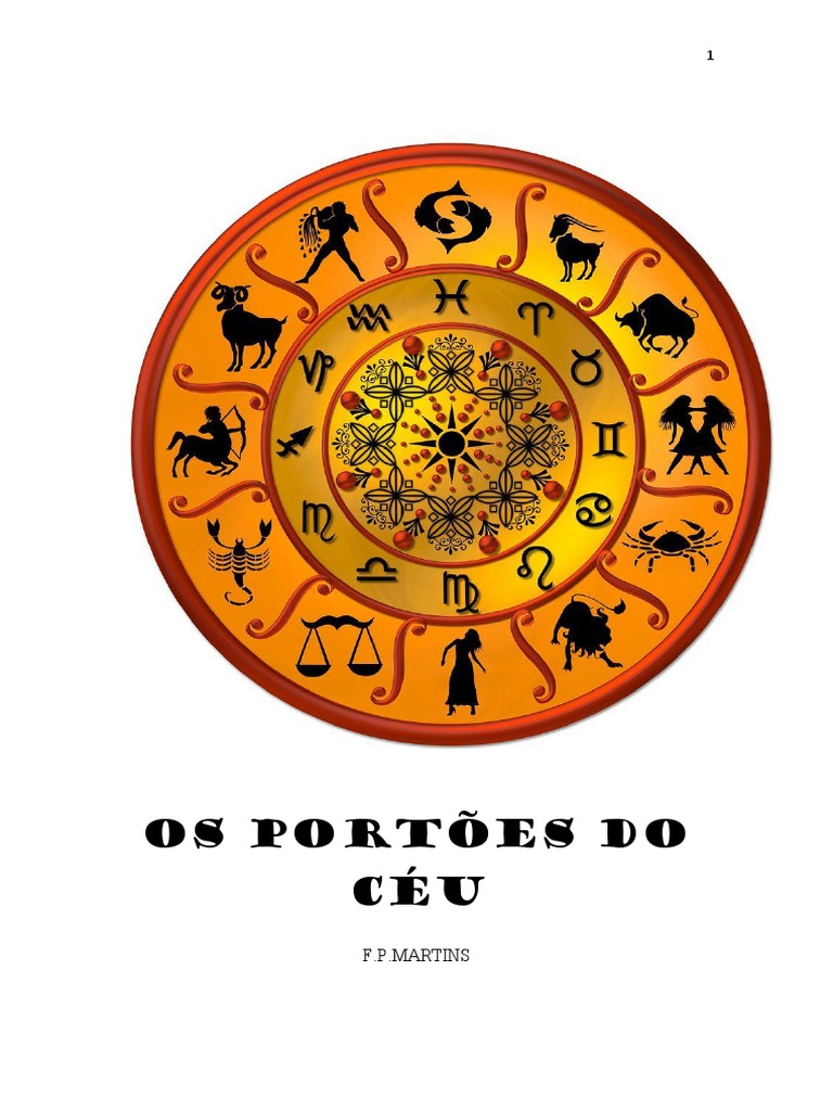 OS PORTÕES DO CÉU - Manual de Astrologia | PDF | Zodíaco | Planetas