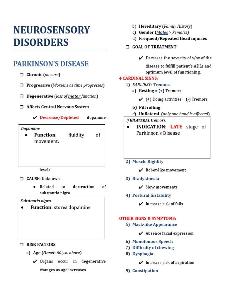 Neurosensory Disorders 22306 | PDF | Clinical Medicine | Diseases And ...