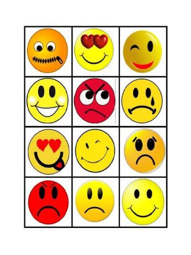 Loteria de Emociones | PDF