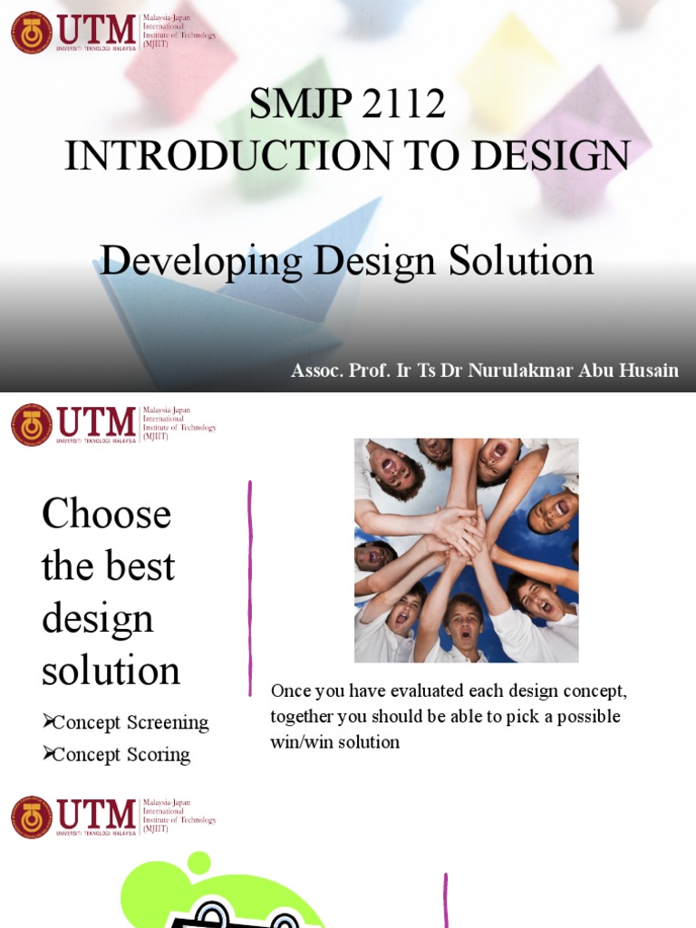 07 Developing Design Solution | PDF