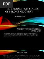 The Brunnstrom Stages of Stroke Recovery | PDF | Anatomical Terms Of ...