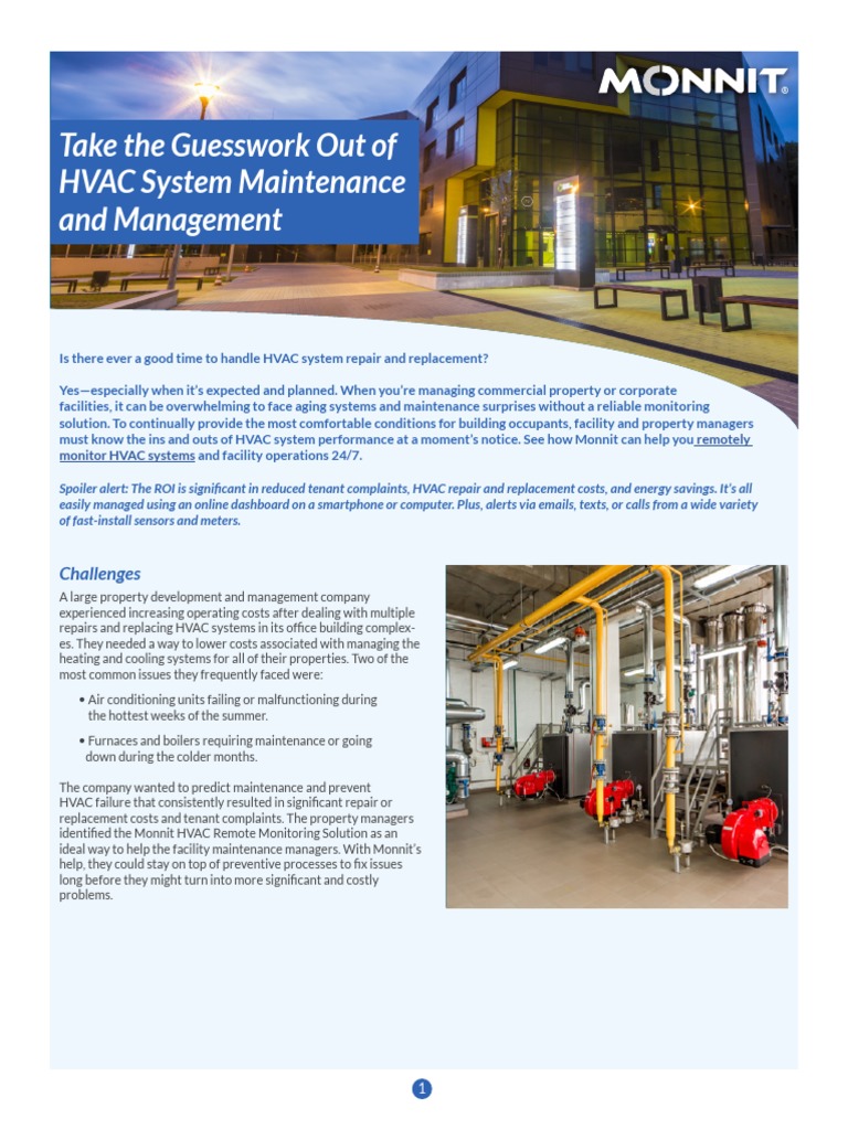 Monnit HVAC Use Case | PDF
