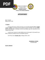 OIC Designation Memorandum Template | PDF