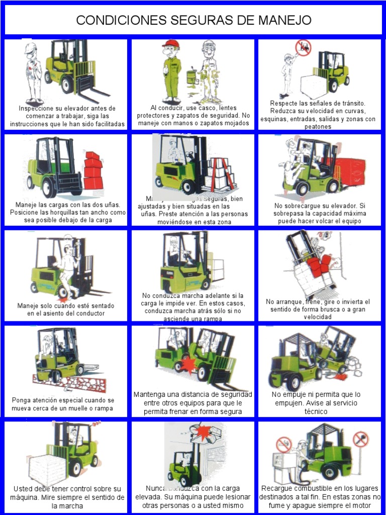 Condiciones Seguras de Manejo | PDF