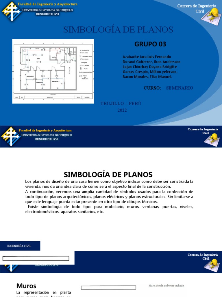 Simbología de Planos | Descargar gratis PDF | Ingeniería | Dibujo