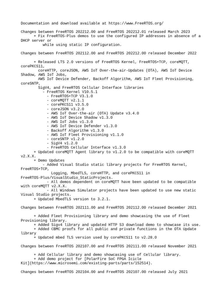 Free RTOS | Download Free PDF | Microsoft Windows | Kernel (Operating System)
