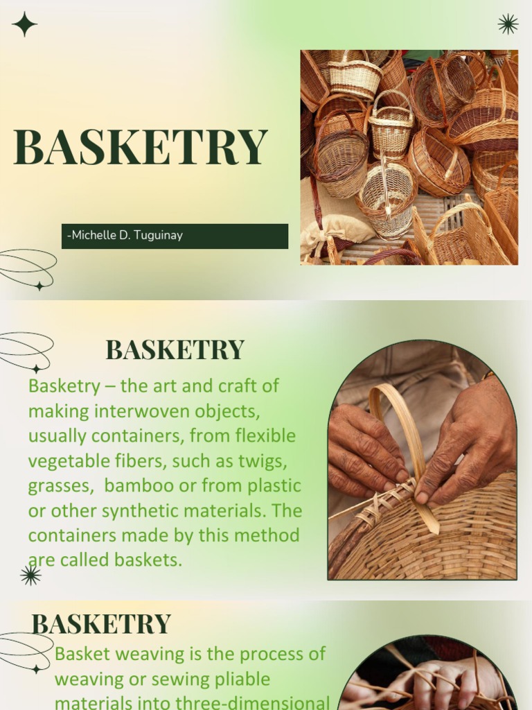 BASKETRY | Download Free PDF | Basket Weaving | Weaving