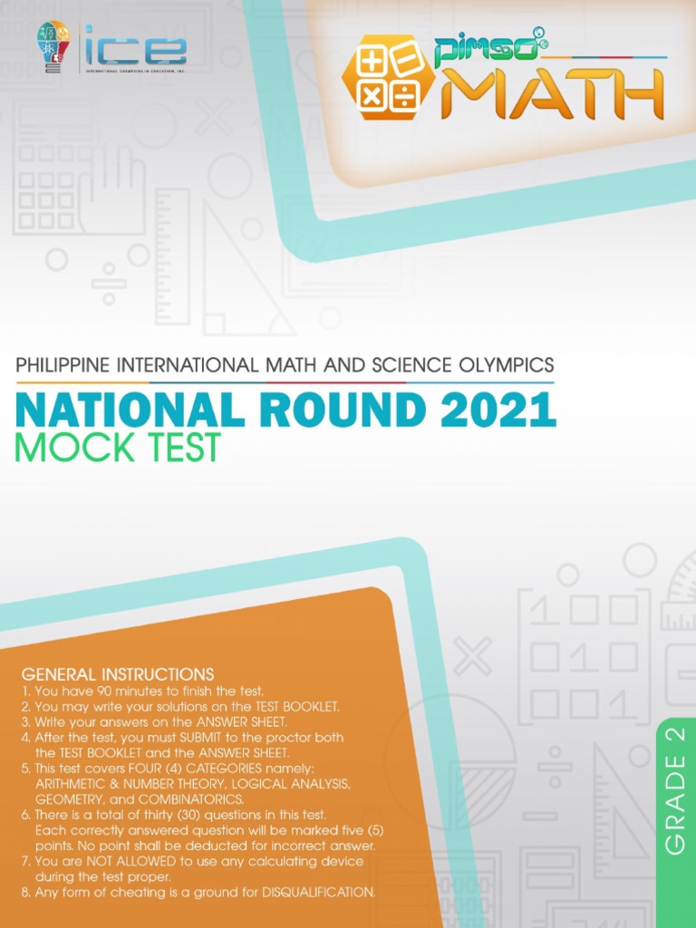 PIMSO-Math Grade 2 | PDF