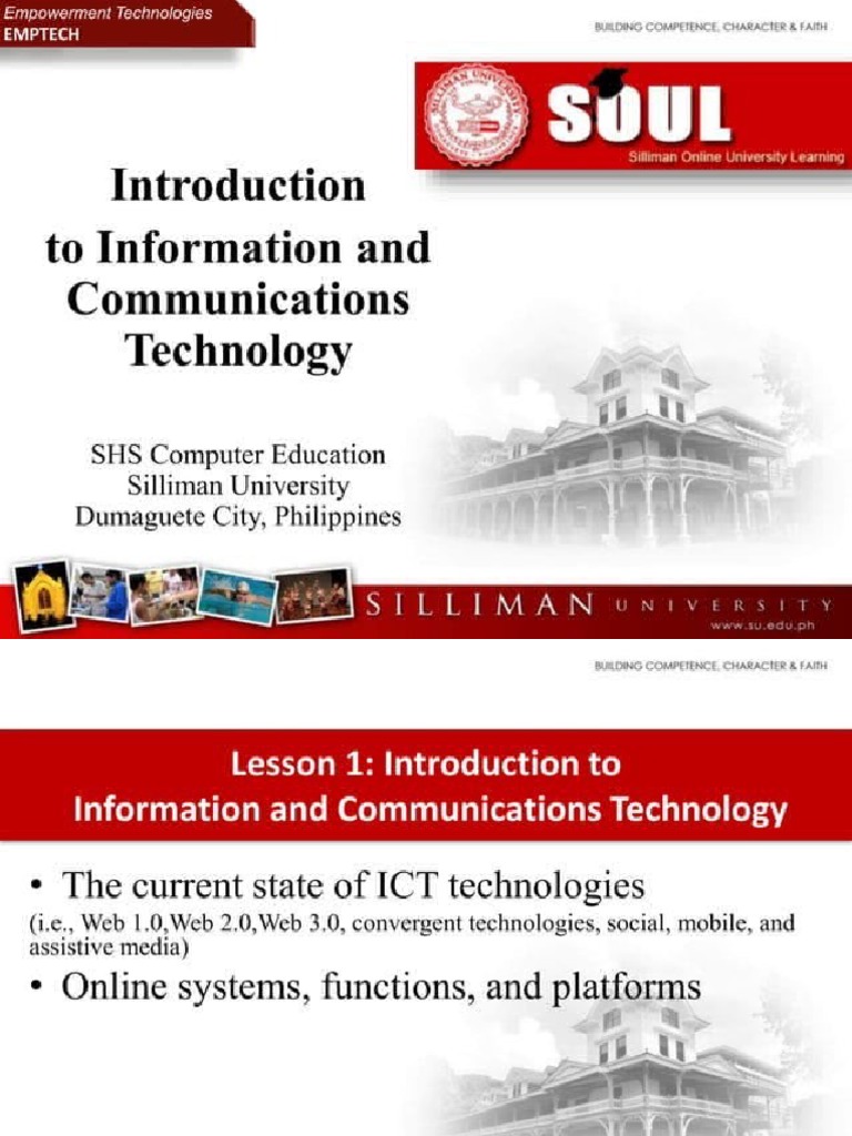Ict Intro Complete Esson 2 | PDF | World Wide Web | Internet & Web