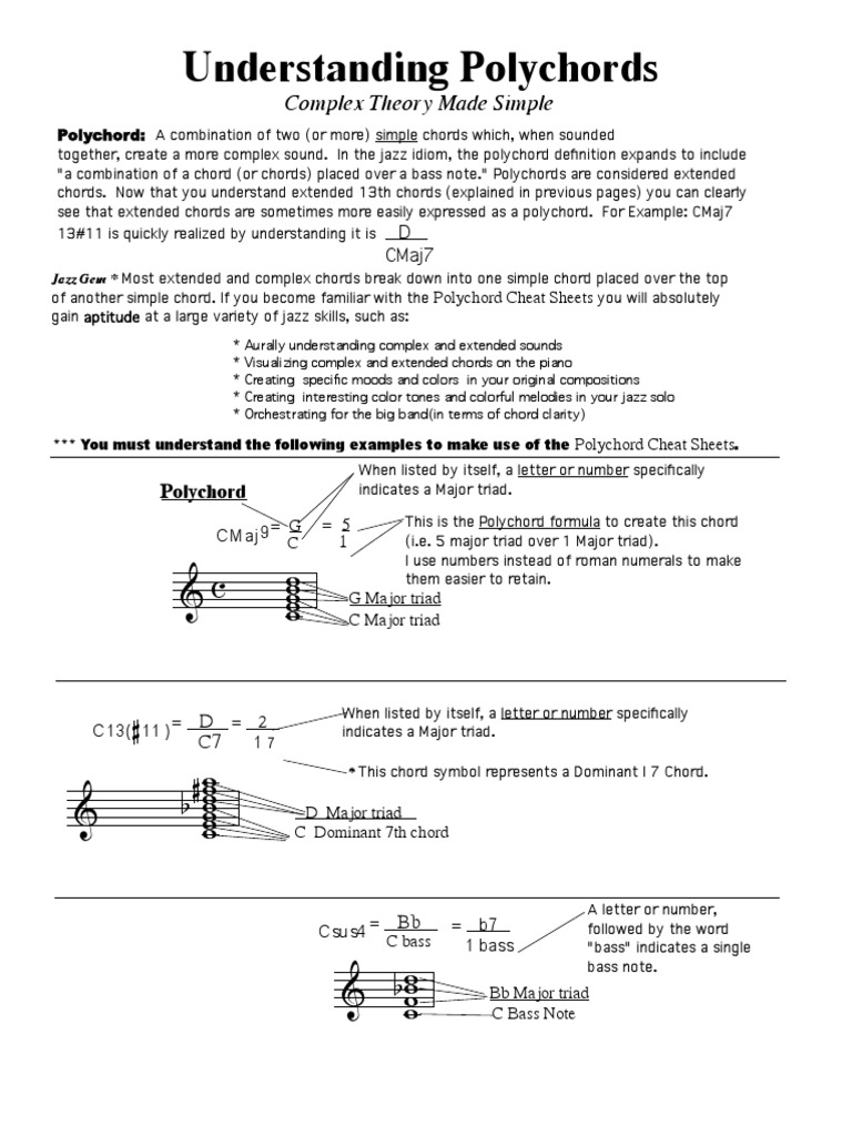 Understanding Polychords Pdf
