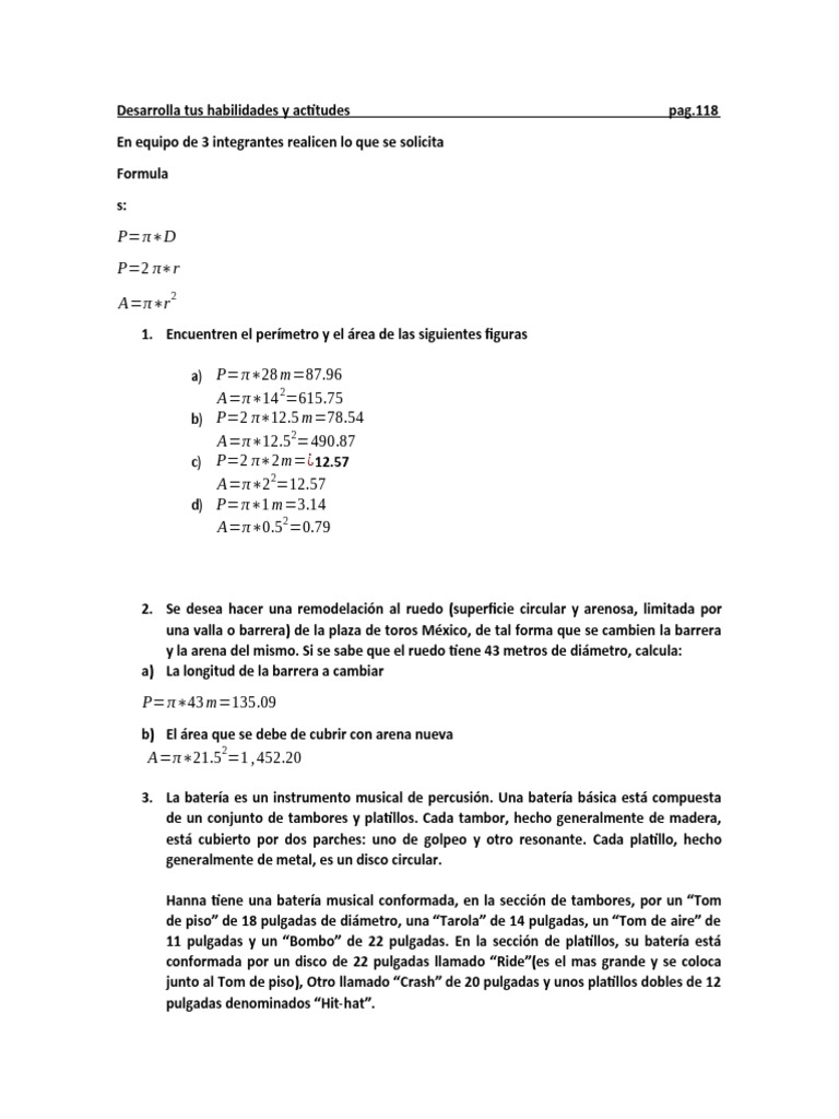 Mate2B2 Pag118 | PDF | Kit de batería | Instrumentos musicales