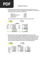 Partnership Operation Exercises With Answers and Solutions | PDF ...