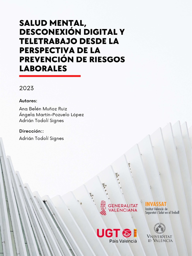 Teletrabajo y Salud Mental | PDF | Valores | Seguridad y salud ocupacional