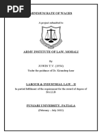 TN - Minimum Wages - GOs and Industry-Wise Details | PDF | Textile ...