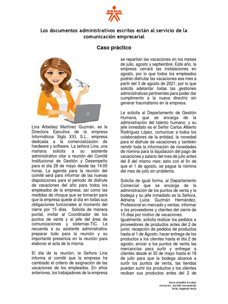 Anexo 1 Caso Practico Final | PDF