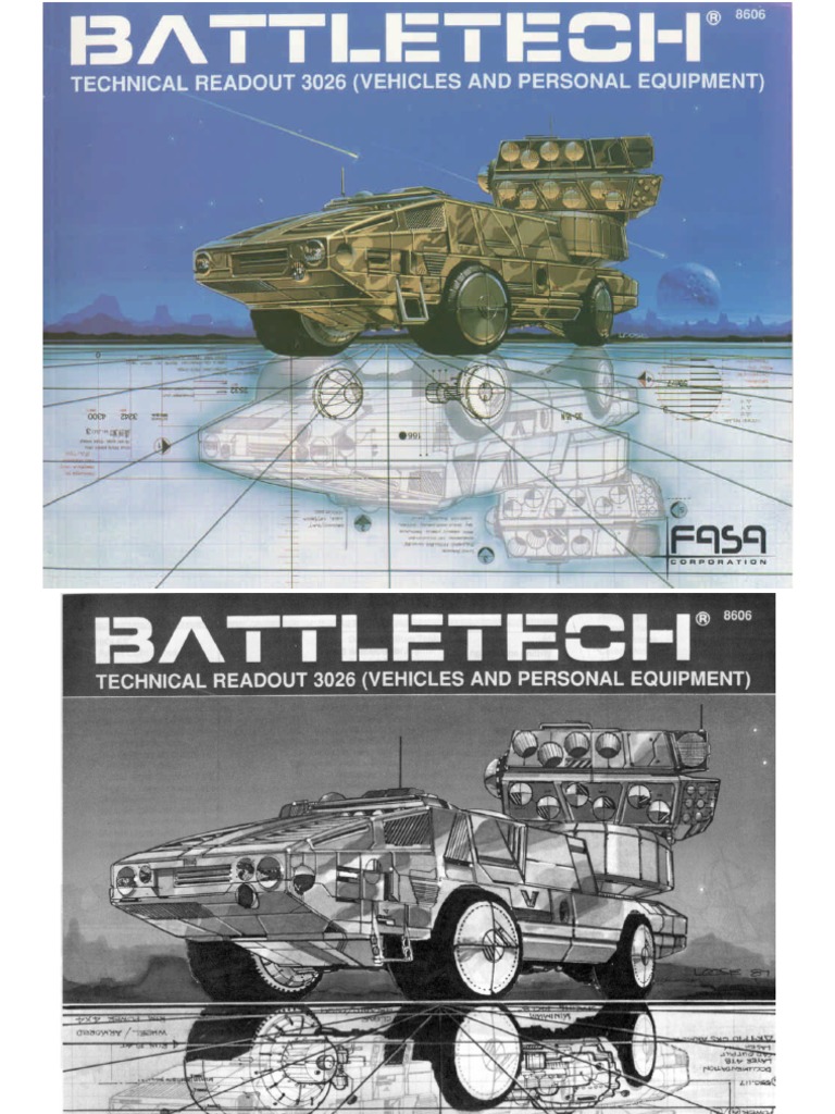 BattleTech 8606 - Technical Readout 3026 | PDF