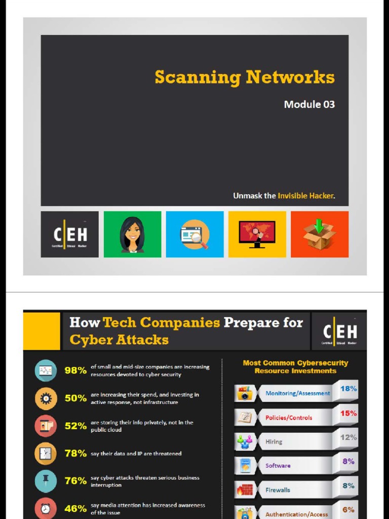 CEHv9 Module 03 Scanning Networks | PDF
